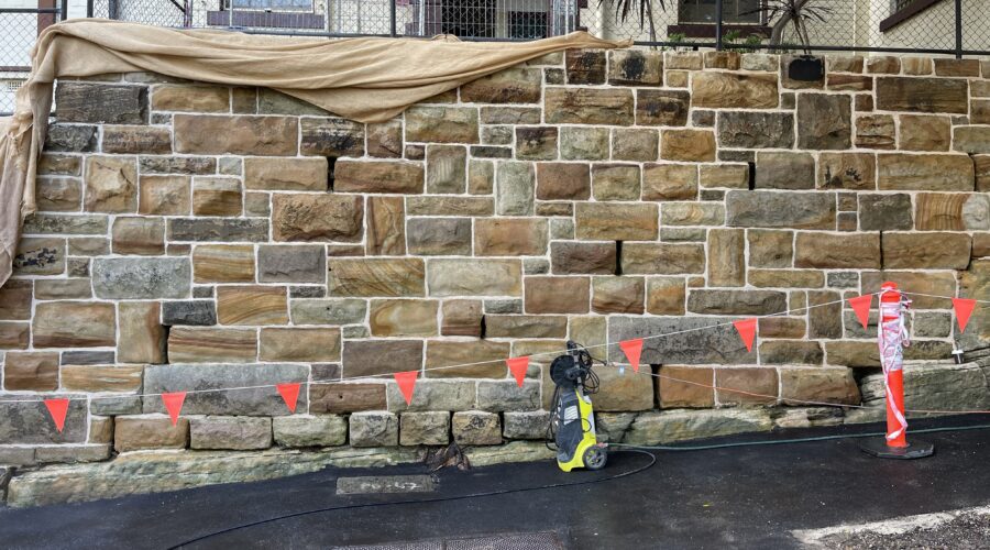 Retaining Walls Sydney, stonemason - Stone Protection